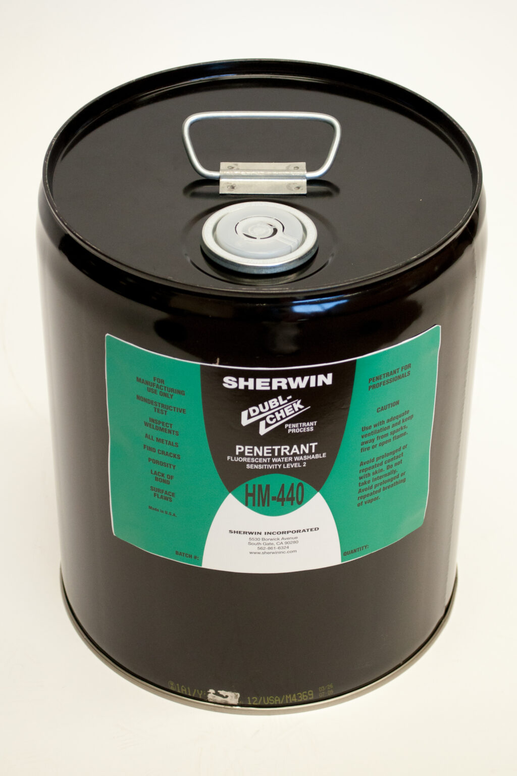 Sherwin HM-440 Fluorescent Penetrant | NDT Products Canada