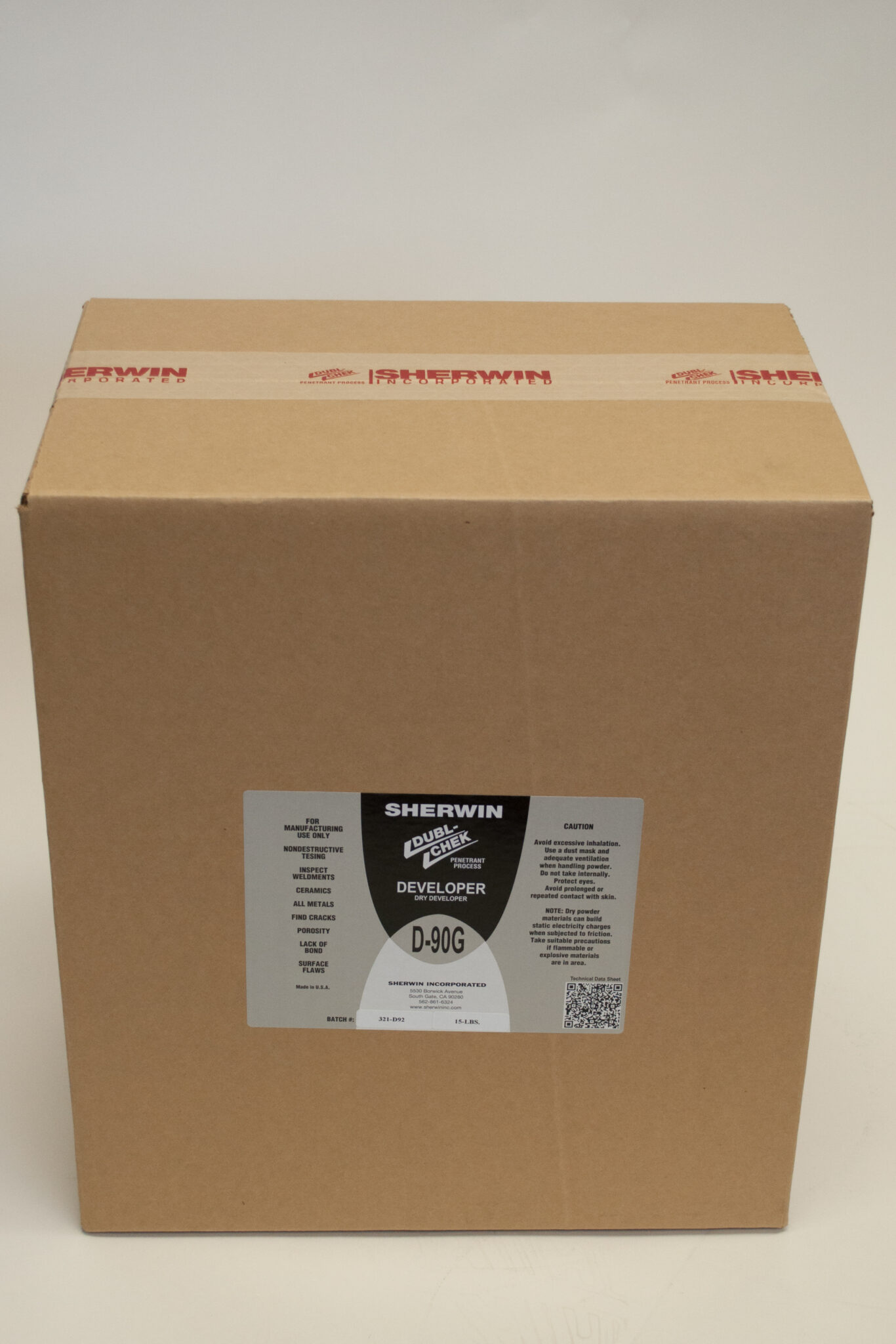 Sherwin D-90G Dry Powder Developer | NDT Products